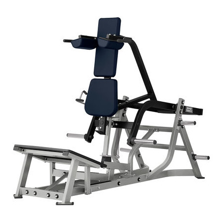 Hammer Strength V-Squat mit Gewichtsscheiben